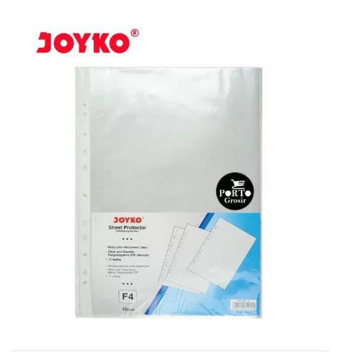 Jual Joyko Pocket Sheet Protector Plastik Binder Ordner F4 - Kota ...