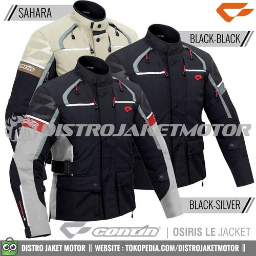 Promo Jaket Contin OSIRIS LE | GRATIS PROTEKTOR DADA - BLACK-SILVER, S ...