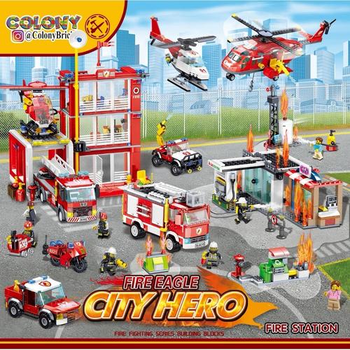 Jual Lego Colony Fire Eagle City Hero - Jakarta Barat - JVStore | Tokopedia