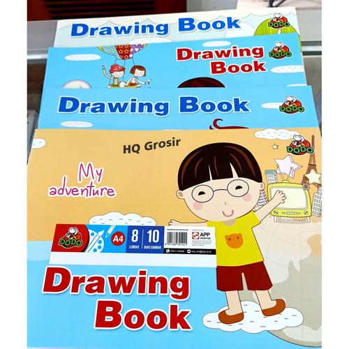 Jual Drawing Book | Buku Gambar A4 Dodo - isi 10 lembar - Kota Bandung ...