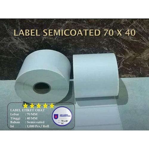 Jual Label Barcode Etiket 70 x 40, 70x40, 7x4 - Blank - Kota Semarang ...