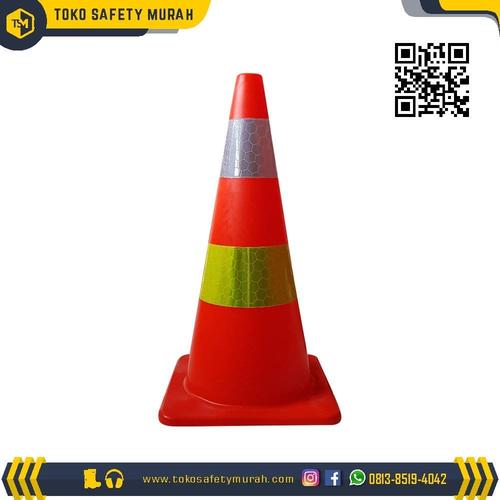 Jual Traffic Cone / Kerucut Jalan / Safety Cone 70 Cm ( Top Quality ...