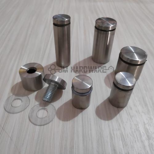 Jual Pen iklan baut acrylic kaca pin iklan penjepit sign board akrilik ...