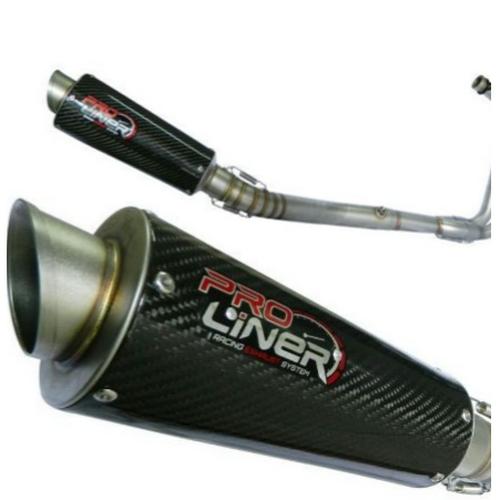 Jual Knalpot Proliner TR1 Long Series Carbon Ninja 250 fi Z250 Tabung ...