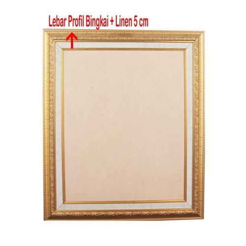 Jual Bingkai Linen / Pigura / Figure / Frame Foto Ukir Satuan - M13 LK ...
