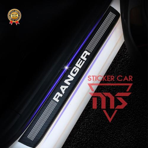 Jual stiker ranger sticker ford ranger karbon 3d protector door 4pcs ...