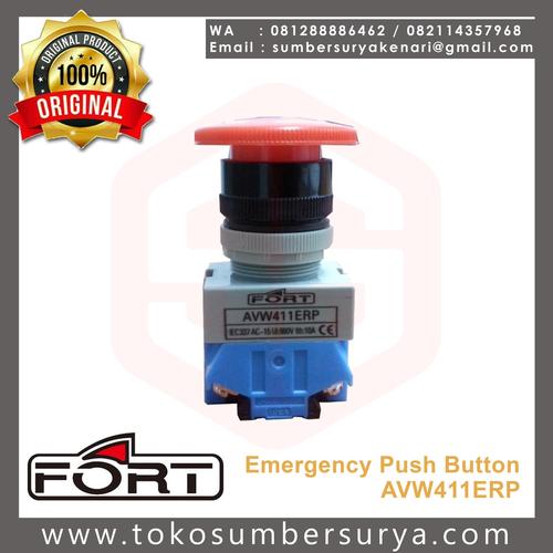 Jual Emergency Push Button Model Idec / Izumi AVW411ERP / AVW-411ERP ...