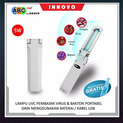 Jual Sinar UV Light Lampu UVC Portable Sterilizer 3W Alat Sterillizer ...