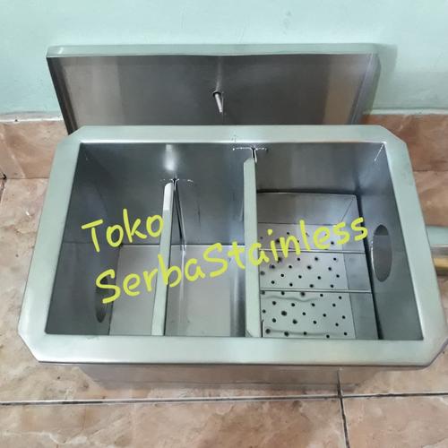 Jual Grease trap mini 30 x 20 x 20 cm / Saringan Lemak - Kota Semarang ...