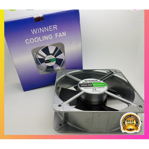 Jual Terbaru Kipas Fan panel WINNER AC 220V 20x20 cm with Ball Bearing ...