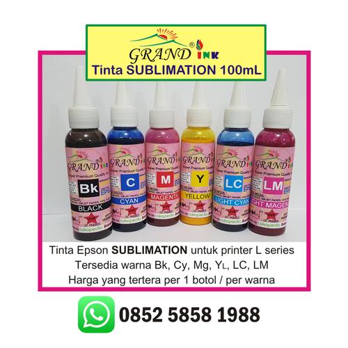 Jual Tinta Sublimation Grand Ink (100 mL) - Black - Jakarta Pusat ...