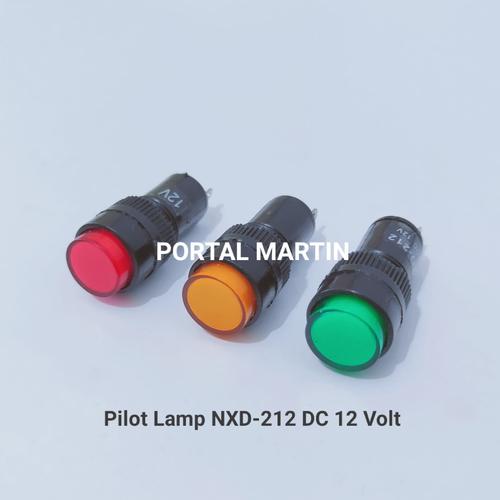 Jual Pilot Lamp / Lampu Indikator Panel Listrik DC 12V Body Cover ...