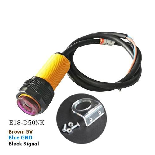 Jual IR INFRARED OBSTACLE AVOIDANCE SENSOR - E18-D50NK - 8 meter range ...