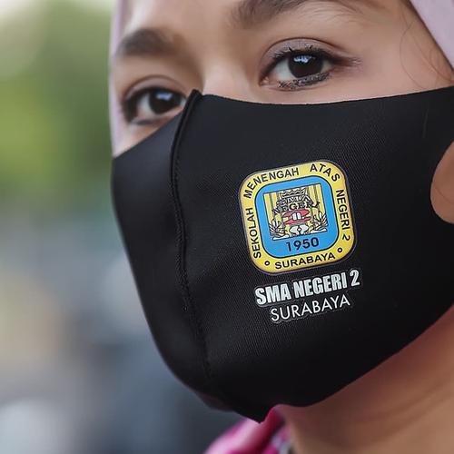 Jual Masker Scuba Logo Smada Surabaya Warna - Hitam - Merah - Kota ...