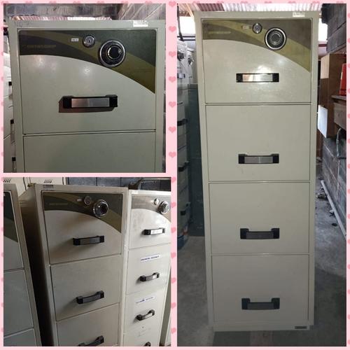 Jual Fireproof Datascrip 4 Laci Rekondisi Filling Cabinet Tahan Api ...