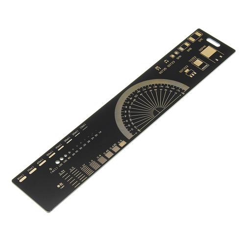 Jual 20cm Multifunctional PCB Ruler Measuring Tool Resistor Capacitor ...