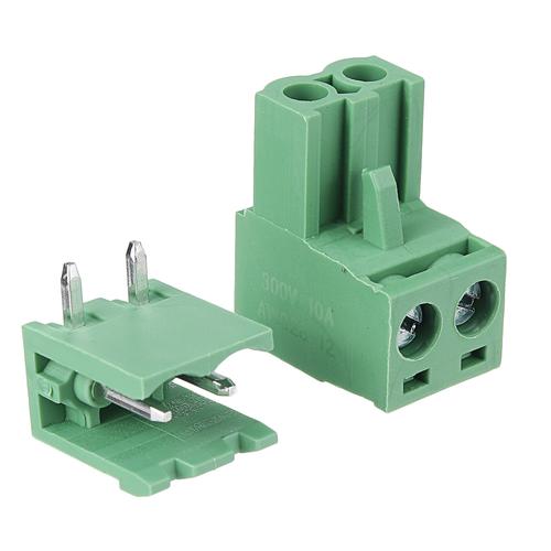 Jual PCB Plug-in Terminal Block 2EDG 2-pin 7.62mm Spaced Socket ...