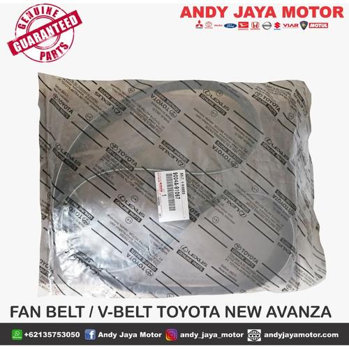 Jual FAN BELT / V-BELT TOYOTA NEW AVANZA TAHUN 2017 PN: 9004A-91067 ...