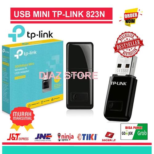 Jual USB MINI TP-LINK TL-WN823N 300Mbps Wireless N USB Adapter ACCES TERCEP - Kab. Bekasi ...