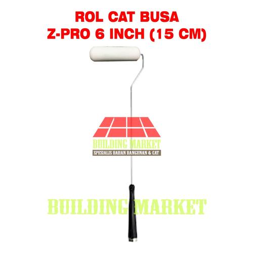 Jual KUAS ROLL CAT TEMBOK ROL CAT BUSA MINI ROLLER MINIROLLER Z-PRO 6 ...