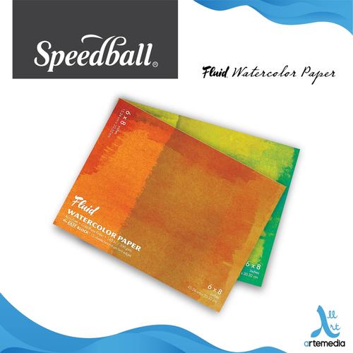 Jual Kertas Cat Air Fluid Speedball 6'x8' Watercolor Paper Blocks ...
