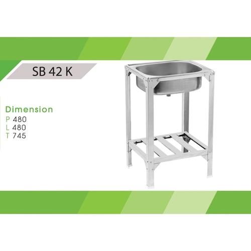 Jual bak cuci piring royal SB 42 K bowl kaki stainless kitchen sink ...
