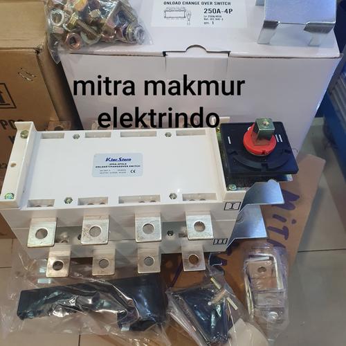 Jual Cos klarstern 250A 4Pole 1 0 2 / Change Over Switch Ohm Saklar 250A 4P - Jakarta Pusat ...