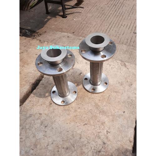 Jual Flexible Hose Flange JIS 10K 8" inch Panjang 30cm Stainless Ss304 ...