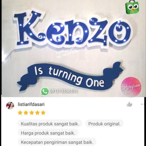 Jual Nama terbuat dari gabus | Styrofoam, untuk dekorasi photo booth ...