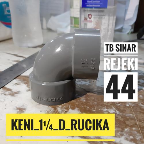 Jual ELBOW KENI 1¼ inch D 1 1/4 RUCIKA ASLI PVC Knee PIPA L EL ...