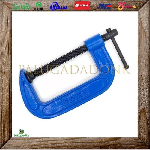 Jual Clamp C 6 inch Benz / Klem C / Catok Model C / G Clamp / Klem C 6 ...