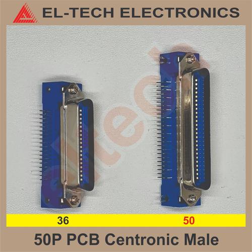 Jual 50P Male Centronic PCB Right Angle Solder Ke PCB - Kota Surabaya ...