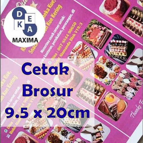 Jual cetak brosur flyer selebaran A4 bagi 3...6 lembar jalan cetak - Kab. Bogor - Fine Leather ...