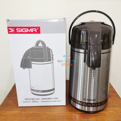 Jual Termos Pompa Air Panas Sigma 3 L Panas Tahan Lebih Lama - Body ...
