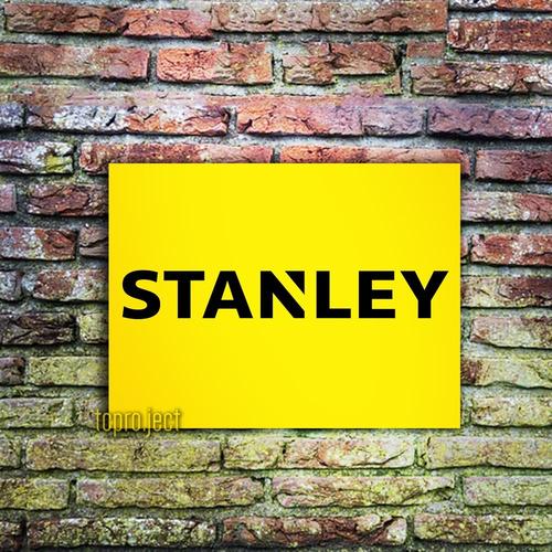Jual STANLEY TOOLS LOGO POSTER - HIASAN DINDING POSTER KAYU - Kab ...