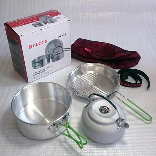 Jual COOKING SET/NESTING SET ALOCS CW C14/ Alat masak camping set - Kab ...