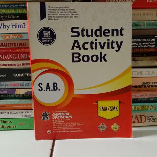Jual STUDENT ACTIVITY BOOK SMA SMK - Khusus untuk siswa yang mau lulus ...