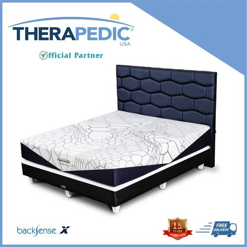 Jual Springbed Therapedic Backsense X ( SET ) 160 /9 180 / 200 / 100 ...