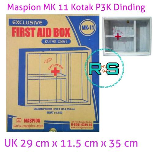 Jual Maspion MK 11 Kotak Obat P3k Dinding First Aid Box - Kota ...