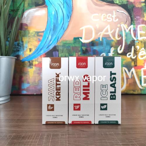 Jual Liquid Salt Foom Cigarette Series | Red Mild | Ice Blast | Java ...