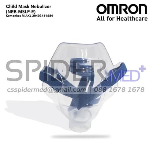 Jual MASKER NEBULIZER OMRON ANAK / CHILD MASK NEBULIZER / MASKER BAYI ...