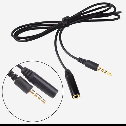 Jual Kabel Jack Extension Audio 3.5mm Male ke Female Perpanjangan TRRS ...