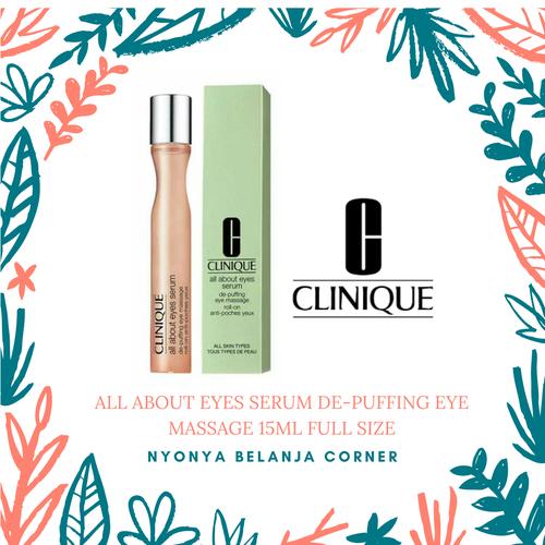 Jual Clinique All about Eyes Serum De-Puffing Eye Massage 15ml Full Size - Jakarta Selatan ...