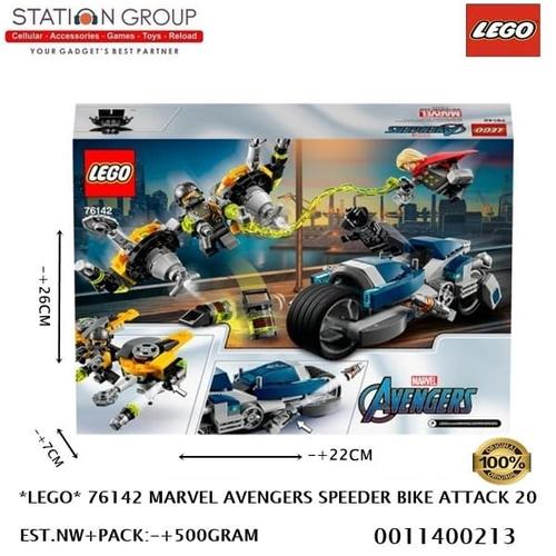 Jual LEGO 76142 MARVEL AVENGERS SPEEDER BIKE ATTACK 20 - MAINAN EDUKASI ...