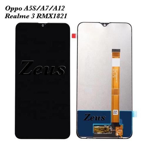 Jual LCD OPPO A5S CPH1909 - A12 - CPH2083 - A7 CPH1901 - REALME 3 ...