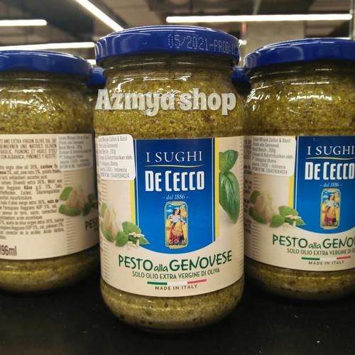 Jual De Cecco Pesto Genevese-saus pasta 200gr - Jakarta Barat ...