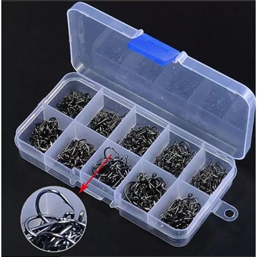 Jual Kail Mata Pancing Carbon 500pcs ukuran 3-12 dan Box - Jakarta ...