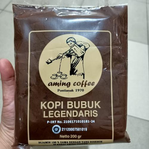 Jual KOPI AMING (200gr) Aming Coffee / Kopi Legendaris Khas Pontianak ...