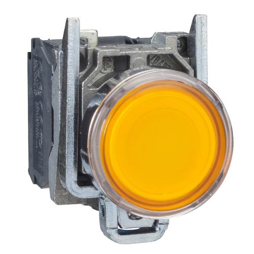 Jual SCHNEIDER ILLUMINATED PUSH BUTTON 220 VAC KEPALA PLASTIK XB5AW35M5 ...