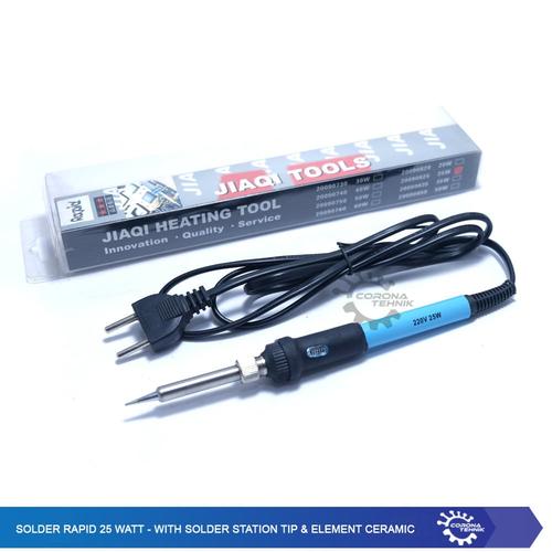 Jual Solder Rapid 25 Watt - With Solder Station Tip & Element Ceramic ...